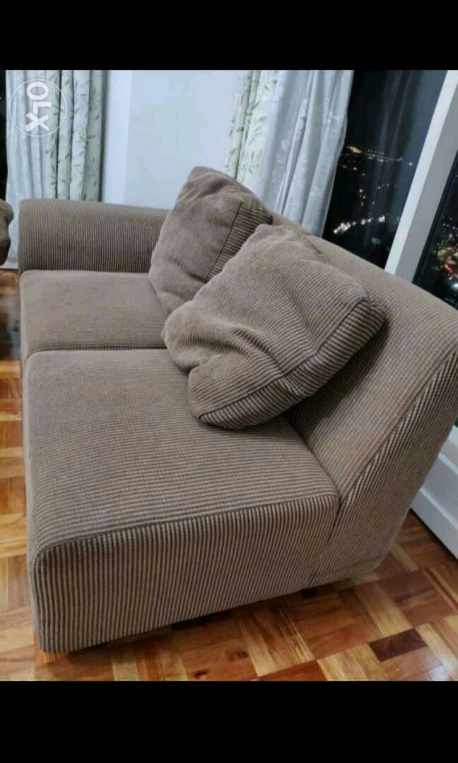 Sofa L-type, Furniture & Home Living, Furniture, Sofas on Carousell