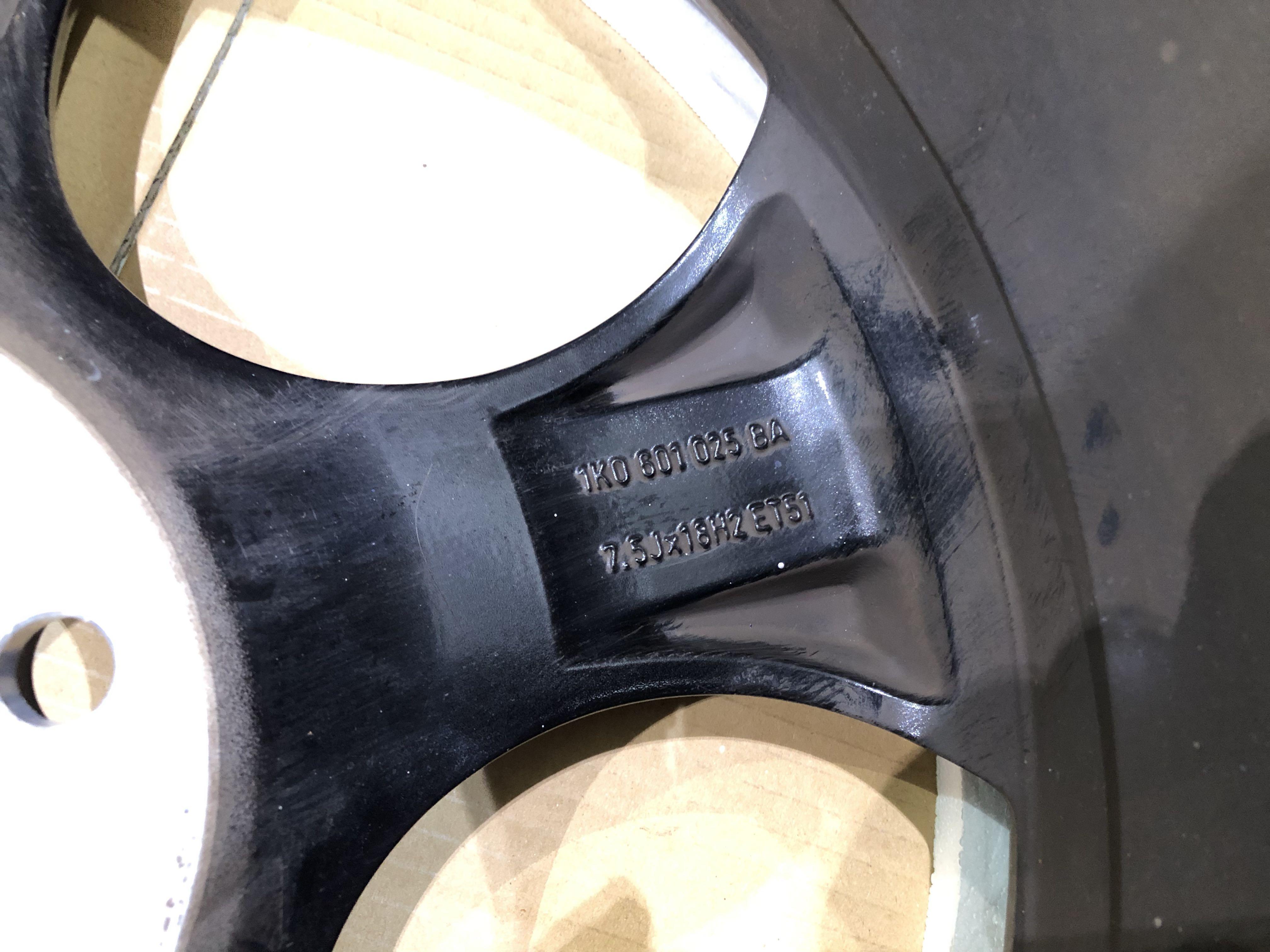 VW Golf Gti Mk6 Detroit Rim, Car Accessories, Tyres & Rims on Carousell