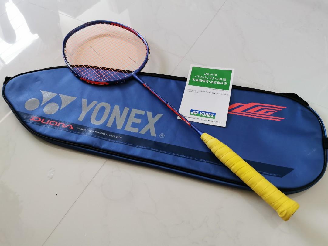 Yonex Duora 10 LCW JP Coded (Authentic), Sports Equipment, Sports & Games, Racket & Ball Sports ...