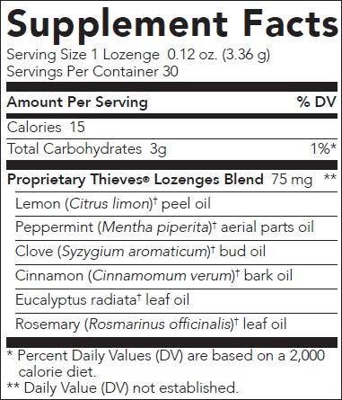 Young Living Thieves Lozenges, Health & Nutrition, Health Supplements ...
