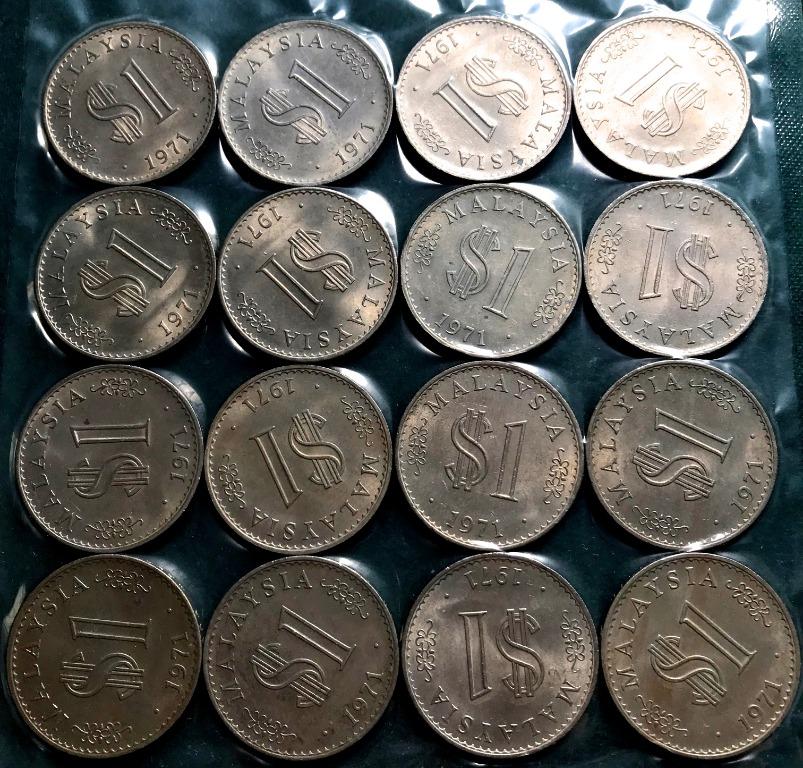 1971 - 1 Ringgit Parlimen Malaysia - [Mint State] - Duit Lama/ Old Coin ...