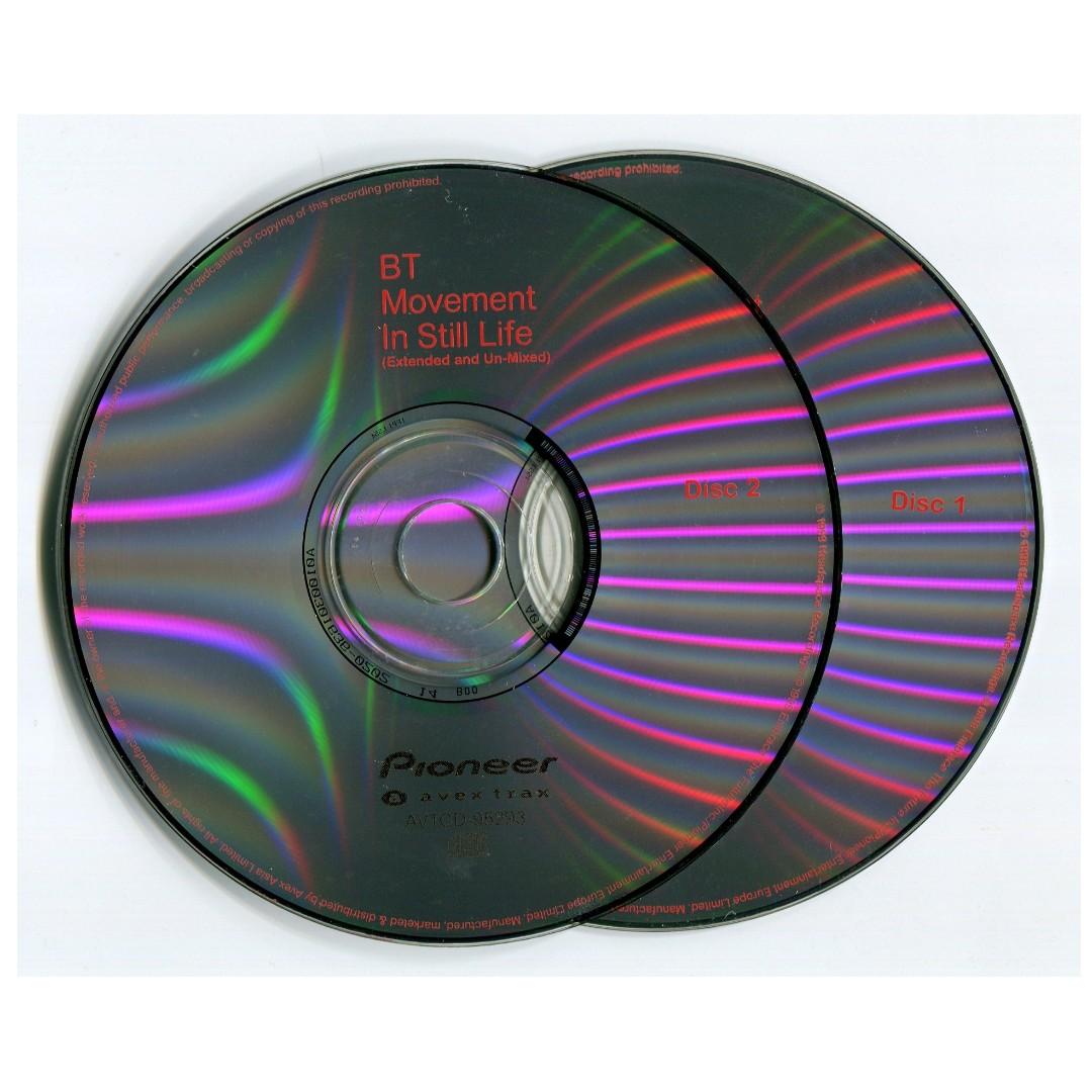 1999 BT - Movement In Still Life (Special Edition 2CD Set) Trance Rare ...