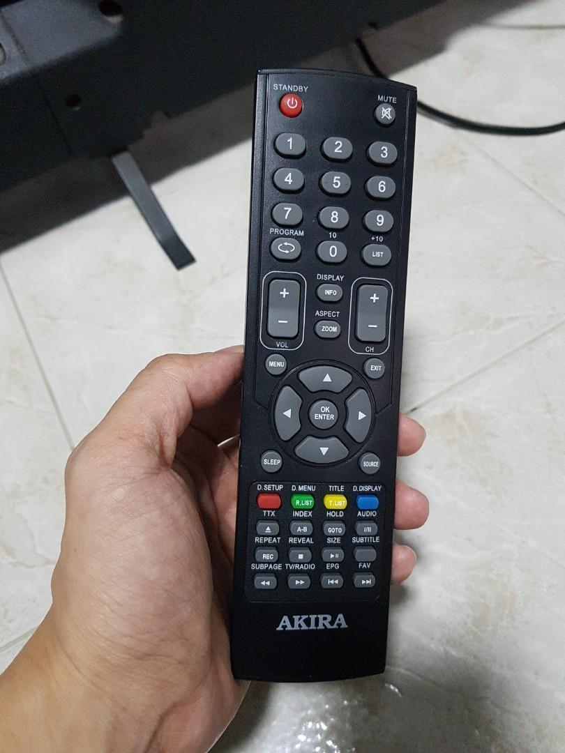 Akira 50" LED Tv, TV & Home Appliances, TV & Entertainment, TV on Carousell