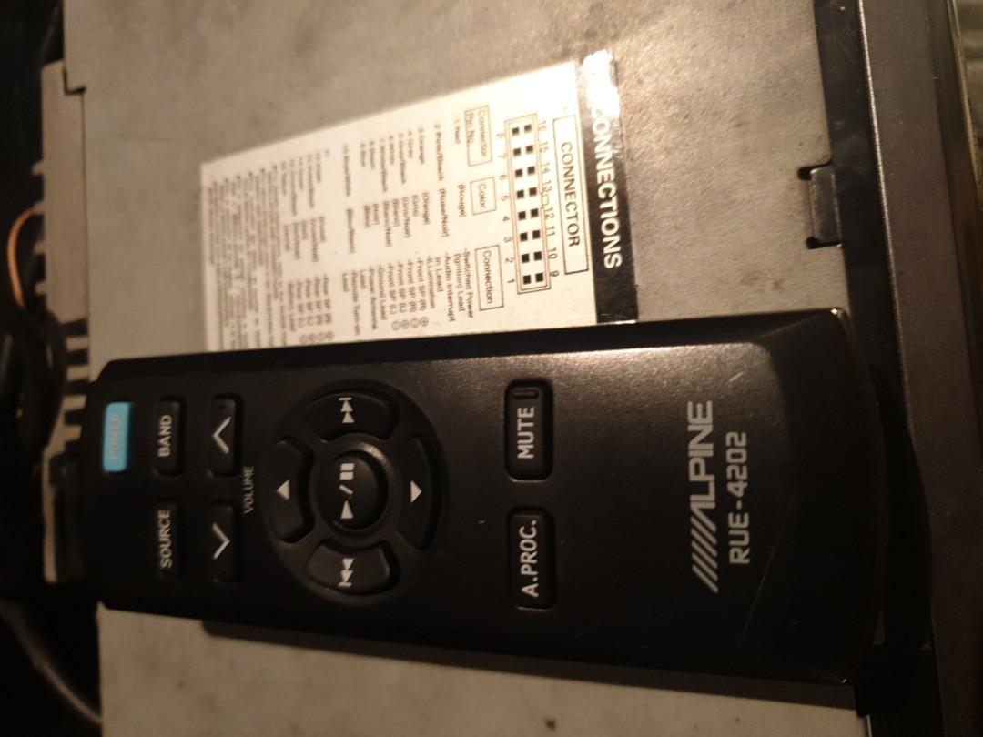 Alpine 9887, Car Accessories, Electronics & Lights on Carousell