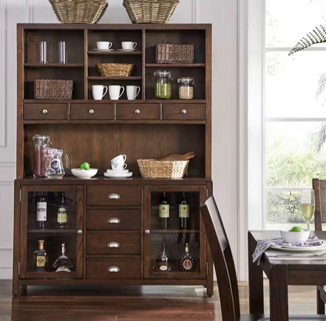 AMERICAN STYLE: Buffet and Hutch, Furniture & Home Living, Furniture ...