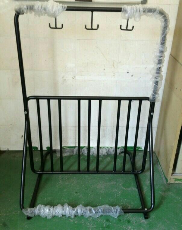 Bikemate 6 Bicycle Bike Helmet Valet Parking Storage Stand Rack, Sports ...