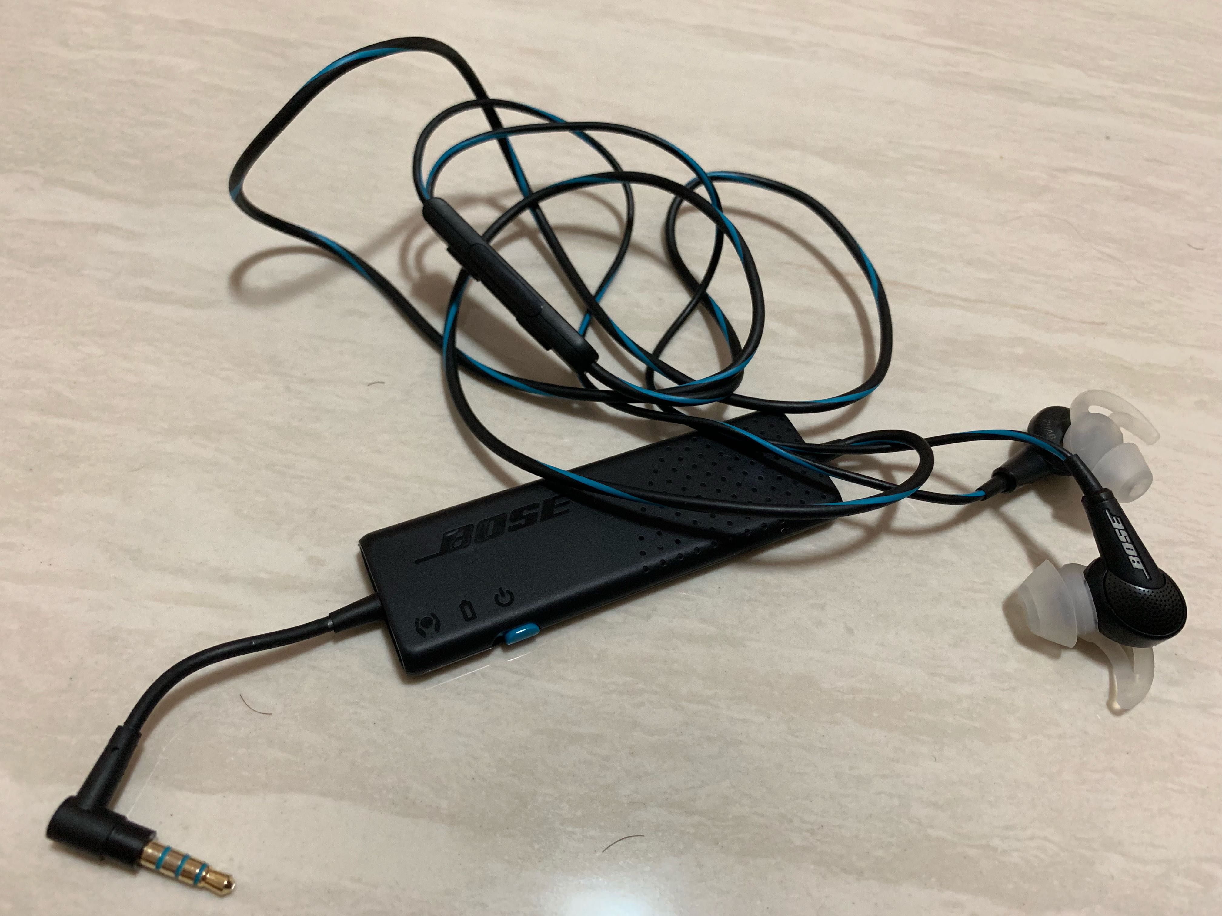 Bose QC20: Acoustic Noise cancelling headphones, Audio, Headphones ...