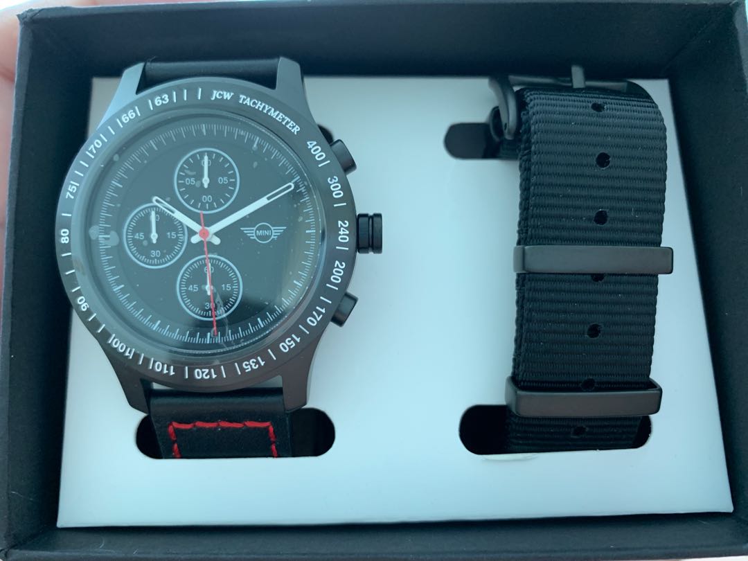 (Brand New) MINI JCW Tachometer Watch, Luxury, Watches on Carousell