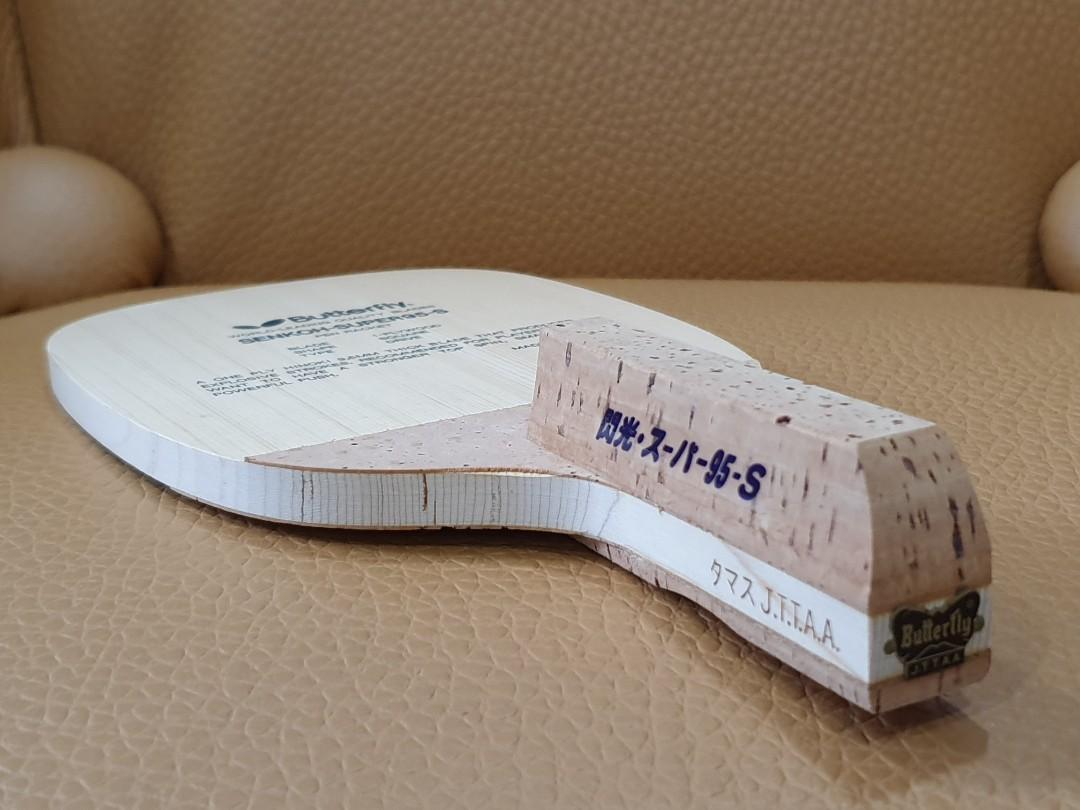 Butterfly Vintage Senkoh Super 95S Penhold Table Tennis Racket, Sports ...