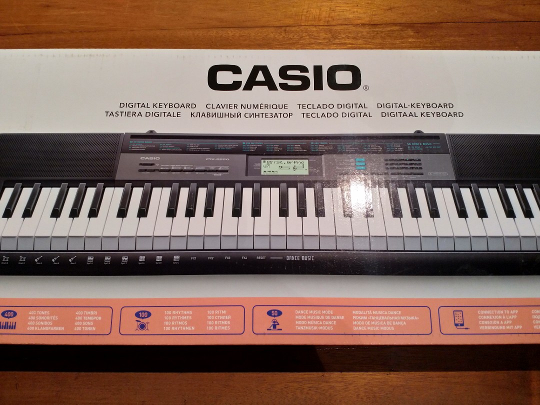 Casio Electric Keyboard Piano Organ, Hobbies & Toys, Music & Media ...
