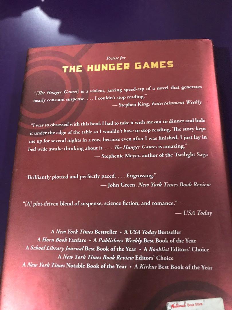 Catching Fire Hungergames (Hardbound), Hobbies & Toys, Books ...