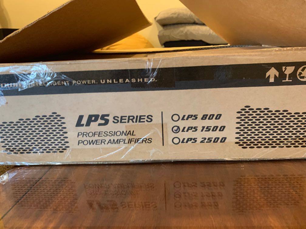 Crown LPS1500 Professional Amplifier, Audio, Other Audio Equipment on ...