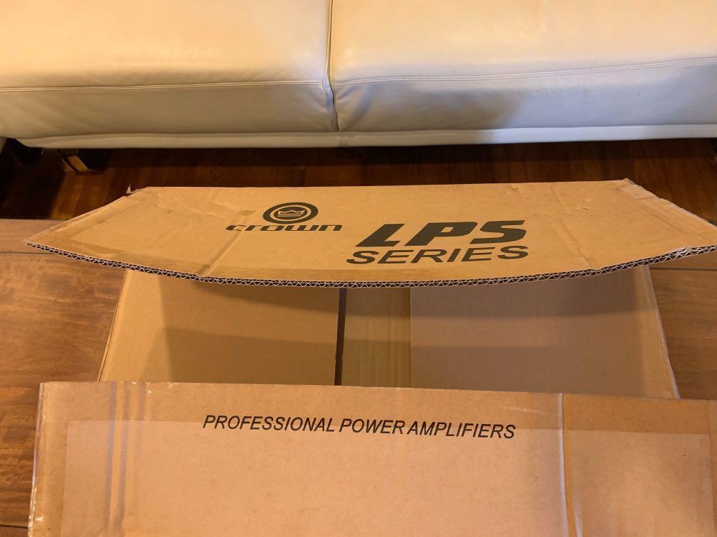 Crown LPS1500 Professional Amplifier, Audio, Other Audio Equipment on ...