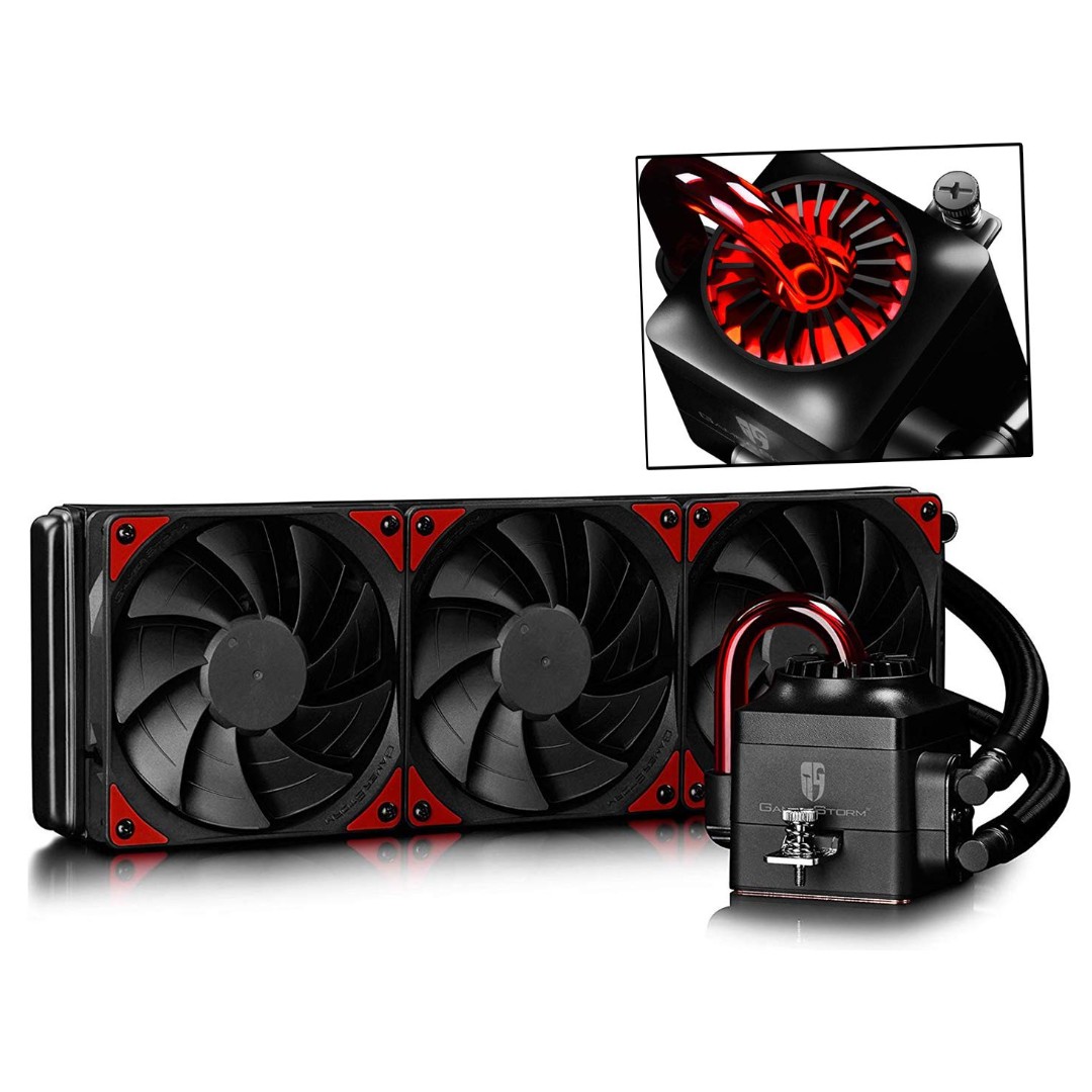 DEEPCOOL Captain 360EX All-in-One Liquid CPU Cooler with 360mm Radiator ...