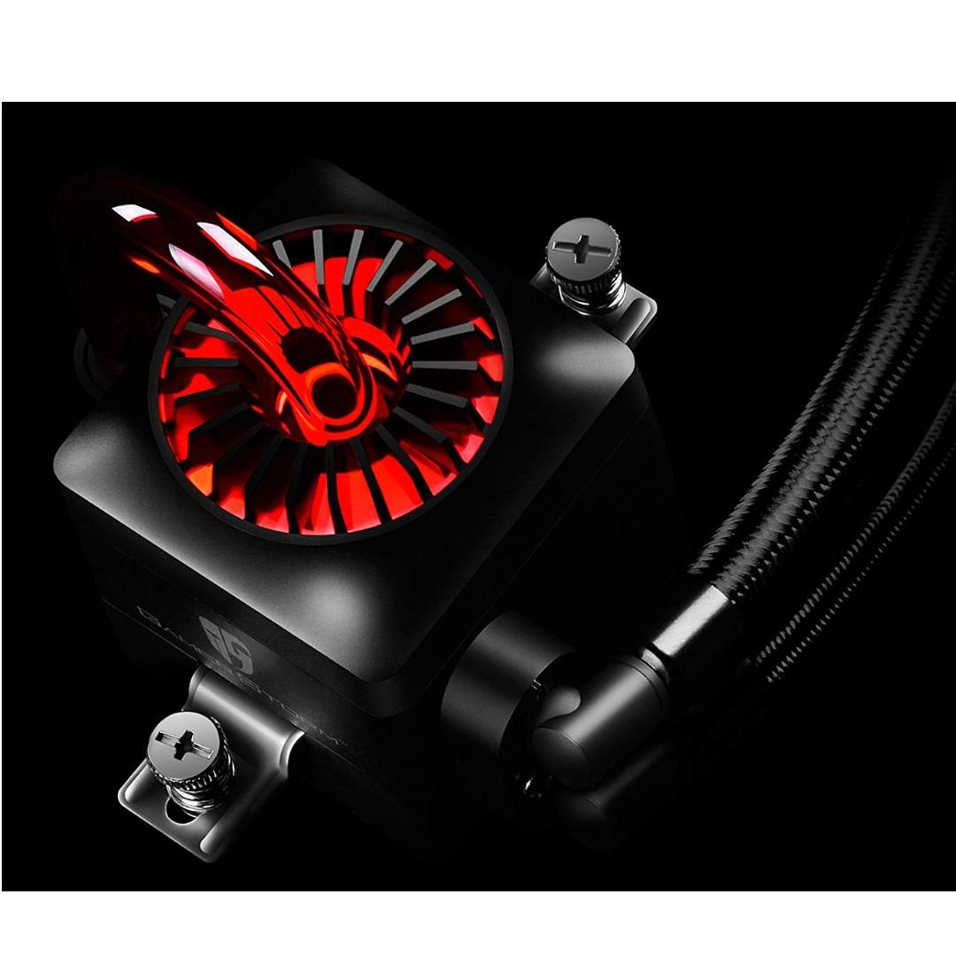 DEEPCOOL Captain 360EX All-in-One Liquid CPU Cooler with 360mm Radiator ...