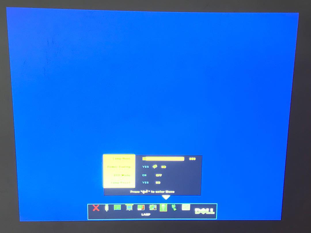 Dell 1800MP DLP Front Projector, TV & Home Appliances, TV ...