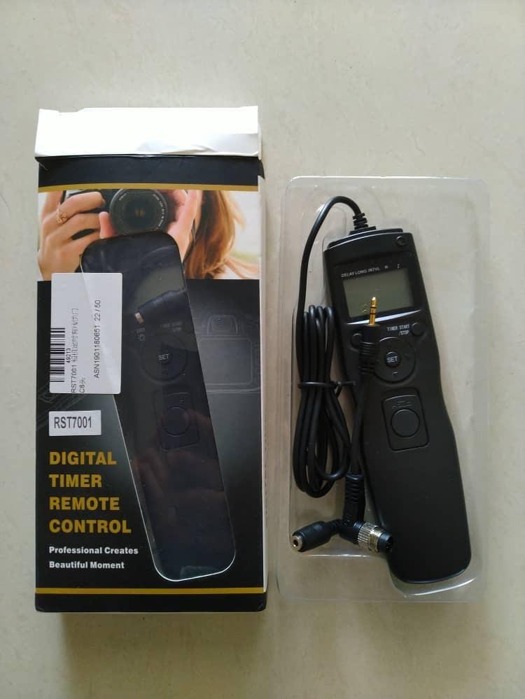 Digital timer remote shutter control for Nikon DSLR cameras ...