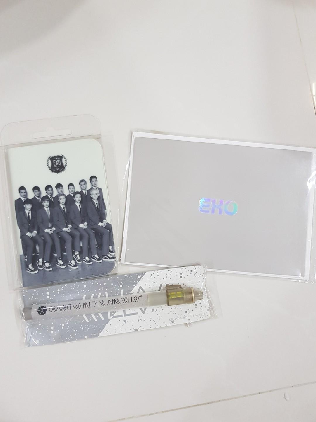 EXO merchandise, Hobbies & Toys, Memorabilia & Collectibles, K-Wave on ...