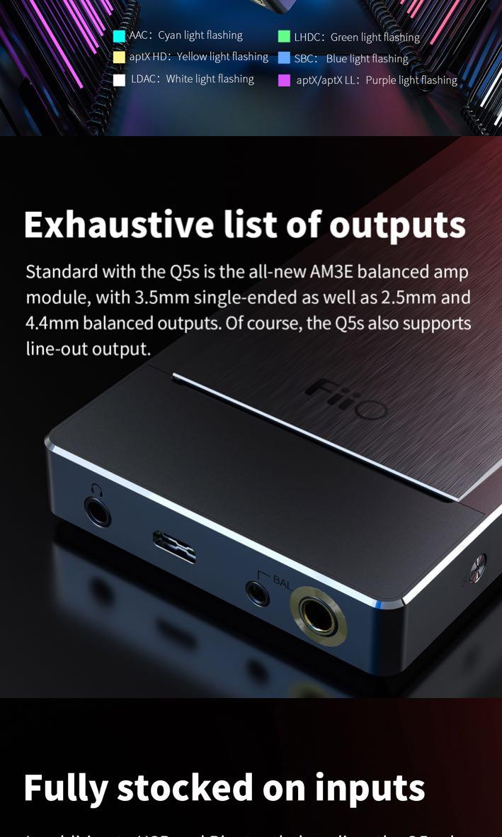 FIIO AM3E 全新 100% BRAND NEW AMP 模快 MODULE, 音響器材, 可攜式音響設備 - Carousell