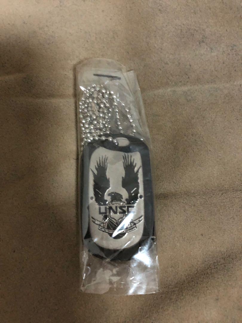 Halo UNSC Dog Tag, Video Gaming, Video Game Consoles, Others on Carousell