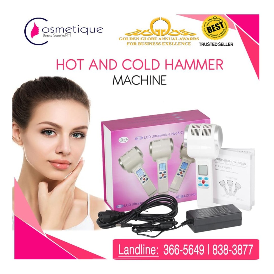 hot and cold hammer facial machine, Beauty & Personal Care, Face, Face ...
