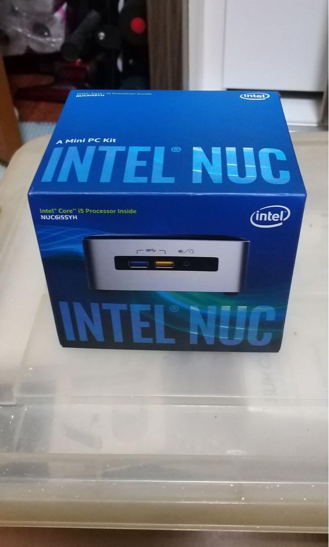 Intel NUC mini PC with Logitech wireless keyboard, Computers & Tech ...
