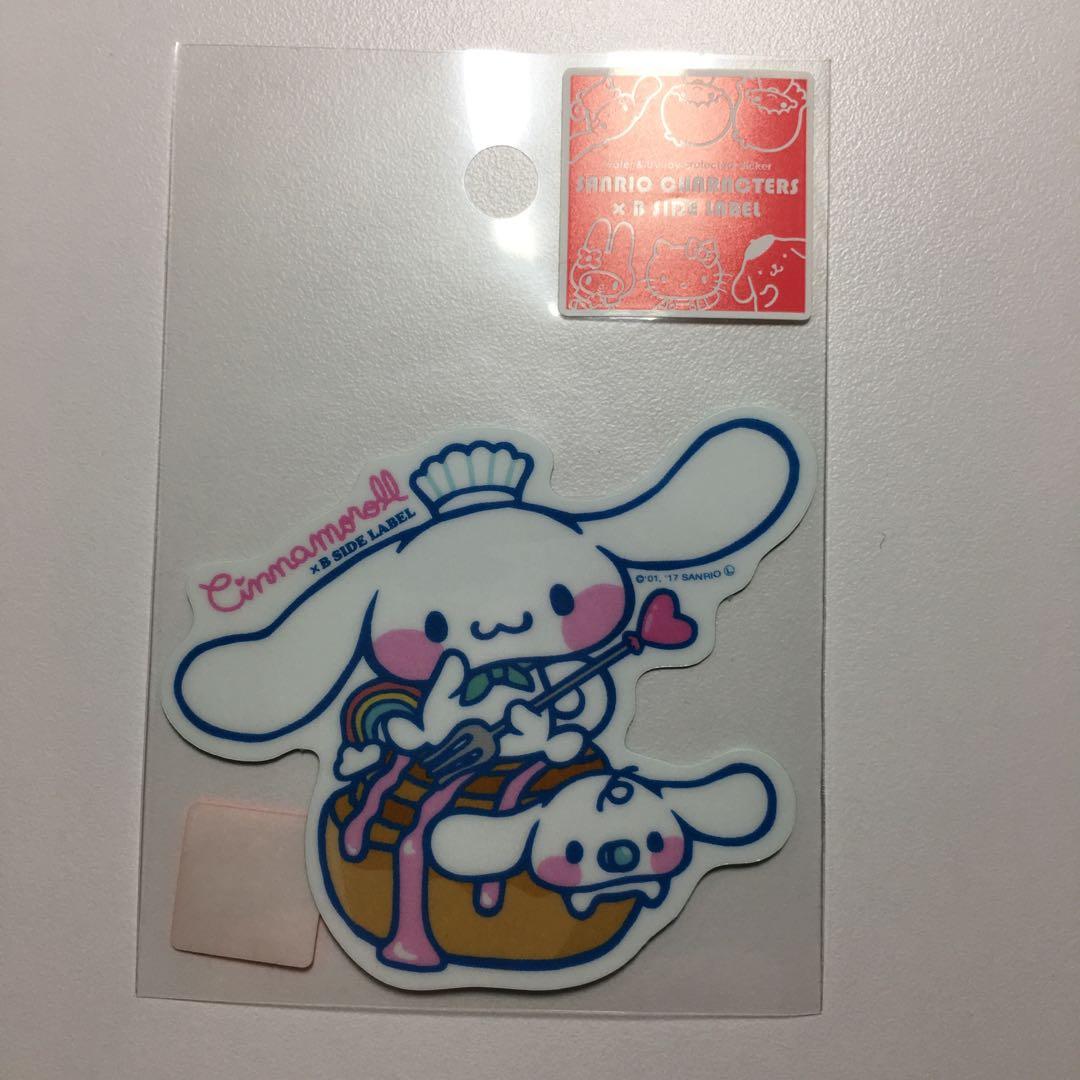 Japan Tokyo Sanrio Cinnamoroll Milk B Side Label Sticker 貼紙 (9), 興趣及遊戲 ...