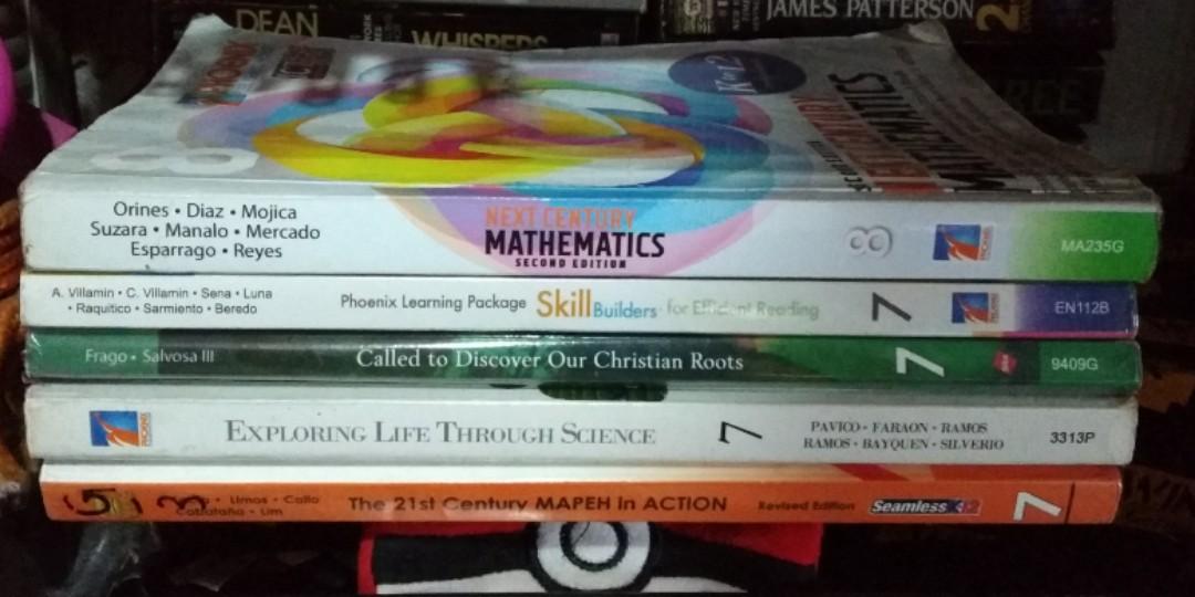K12 Grade 7-8 textbooks, Hobbies & Toys, Books & Magazines, Textbooks ...