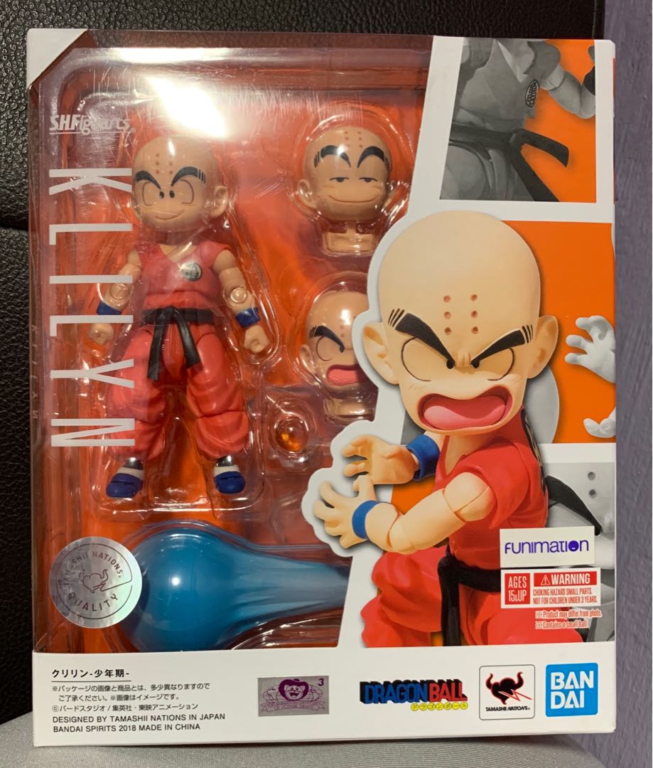 Krillin (Klilyn) Dragon Ball Action Figure, Hobbies & Toys, Toys ...