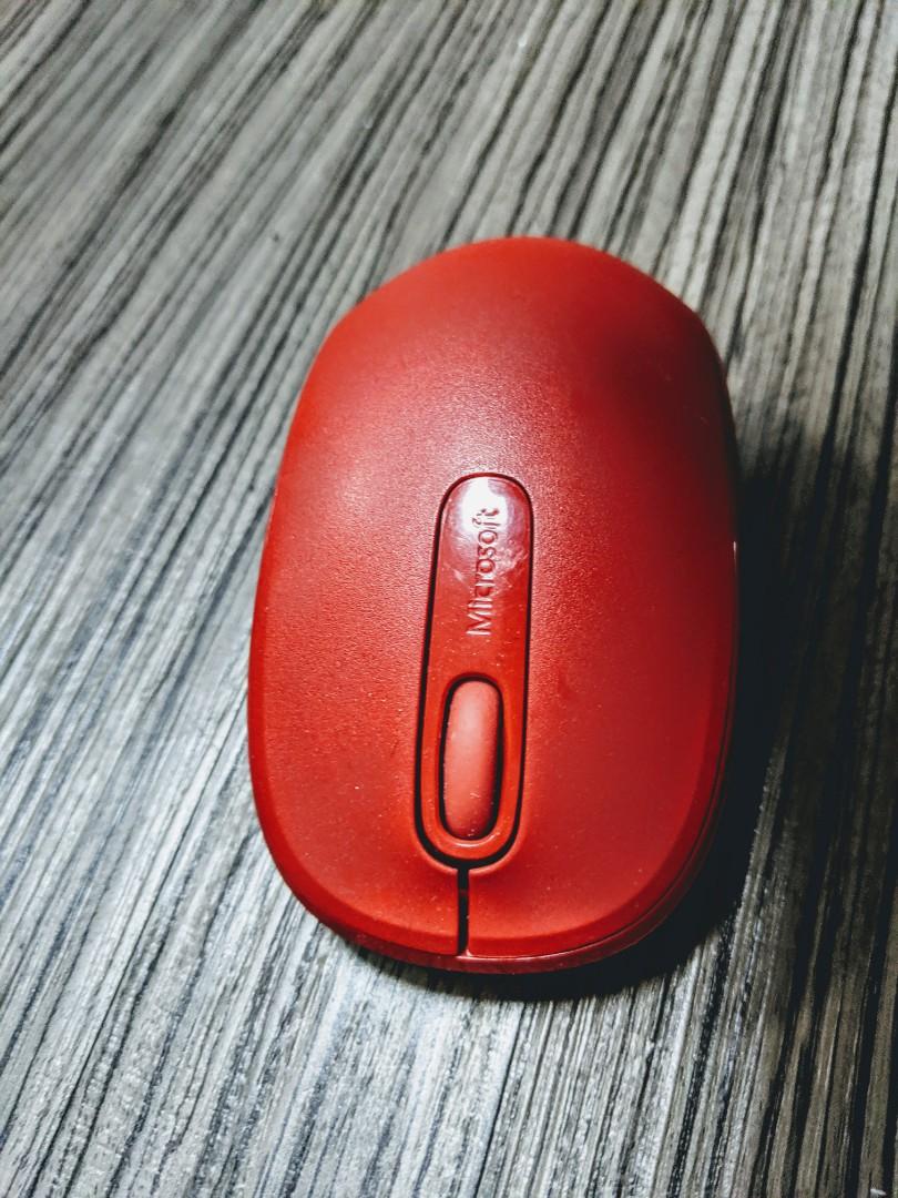 Microsoft Mouse (Red), Computers & Tech, Parts & Accessories, Mouse ...