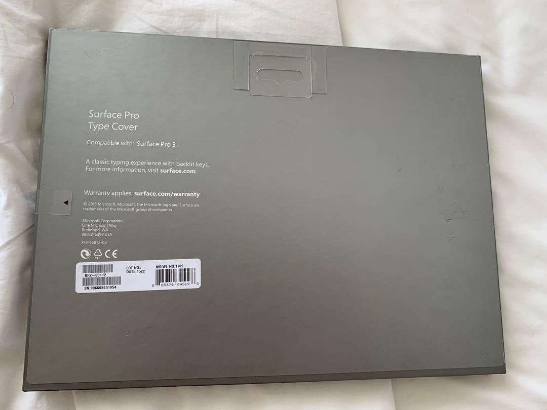 Microsoft Surface Pro Type Cover Keyboard Computers Tech Parts Accessories Other