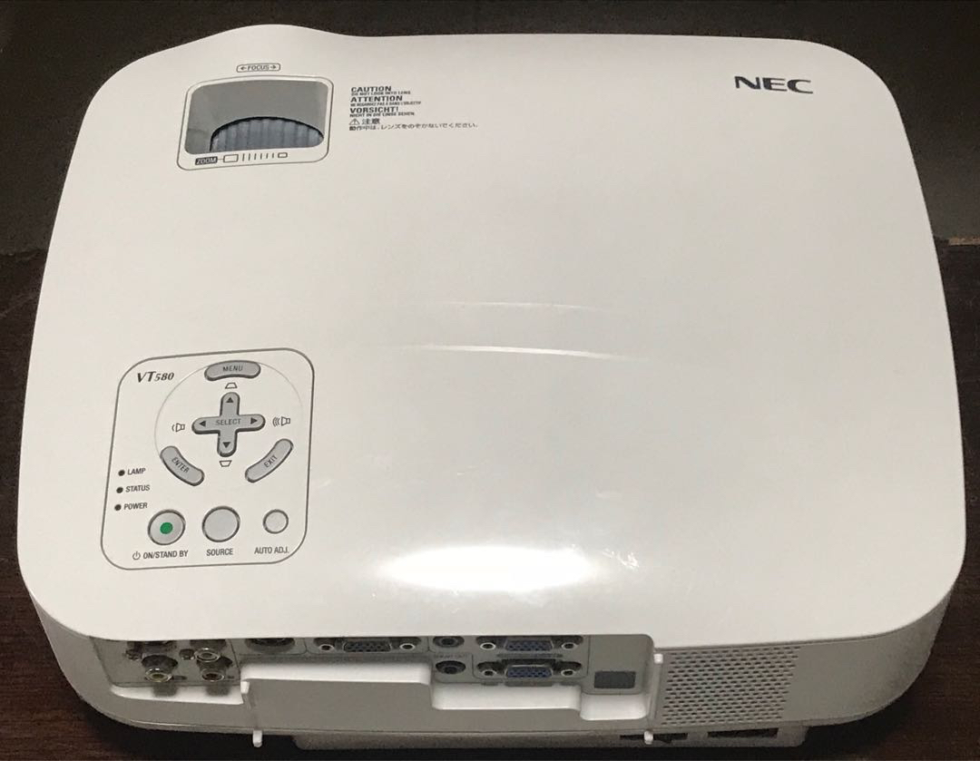 NEC VT580 LCD Portable Projector, TV & Home Appliances, TV ...