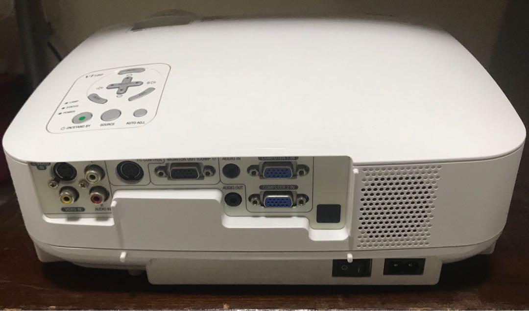 NEC VT580 LCD Portable Projector, TV & Home Appliances, TV ...