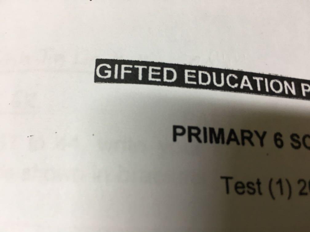 P6 GEP Science exam paper / test paper, Hobbies & Toys, Books ...