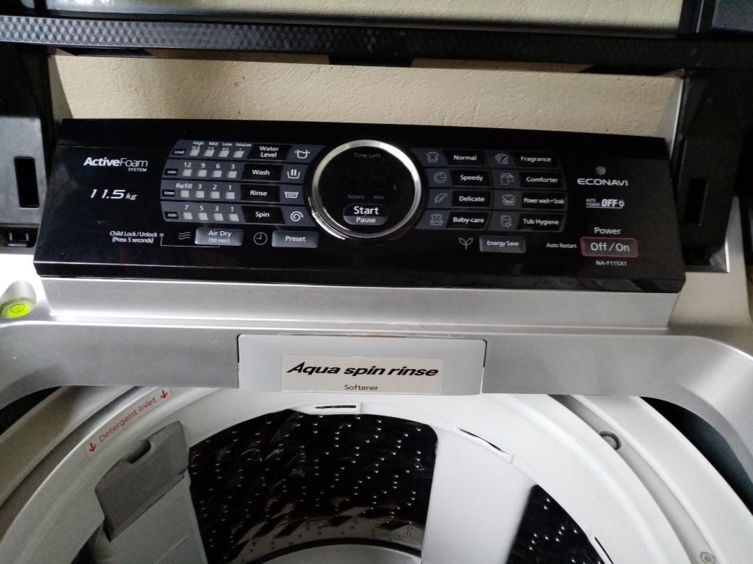 Panasonic automatic washing machine, TV & Home Appliances, Washing ...