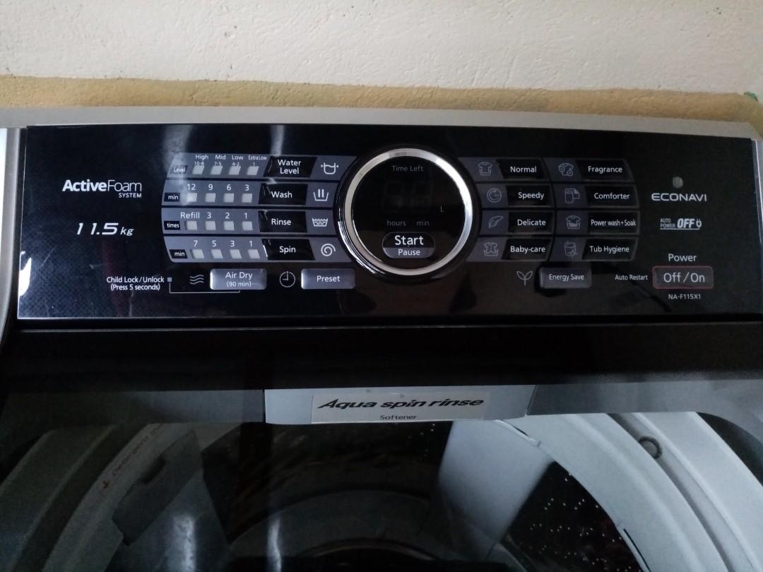 Panasonic automatic washing machine, TV & Home Appliances, Washing ...