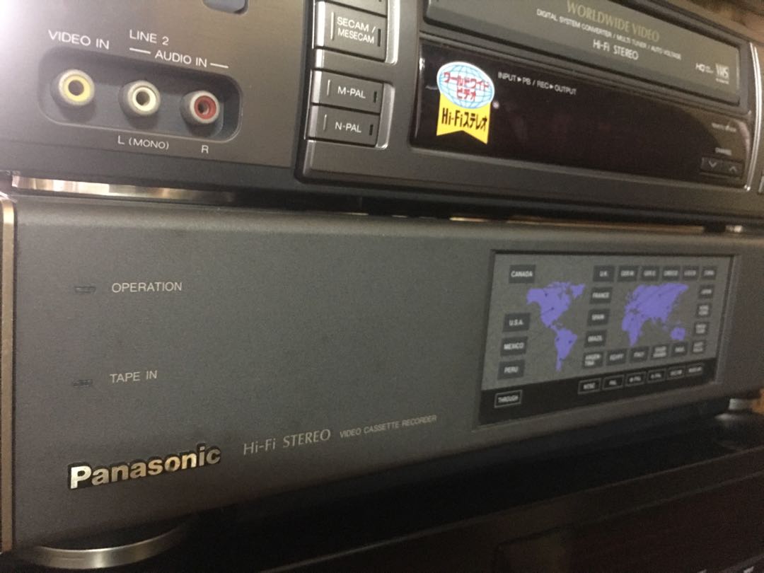 Panasonic worldwide VHS deck Hi Fi Stereo AGW1, TV & Home Appliances ...