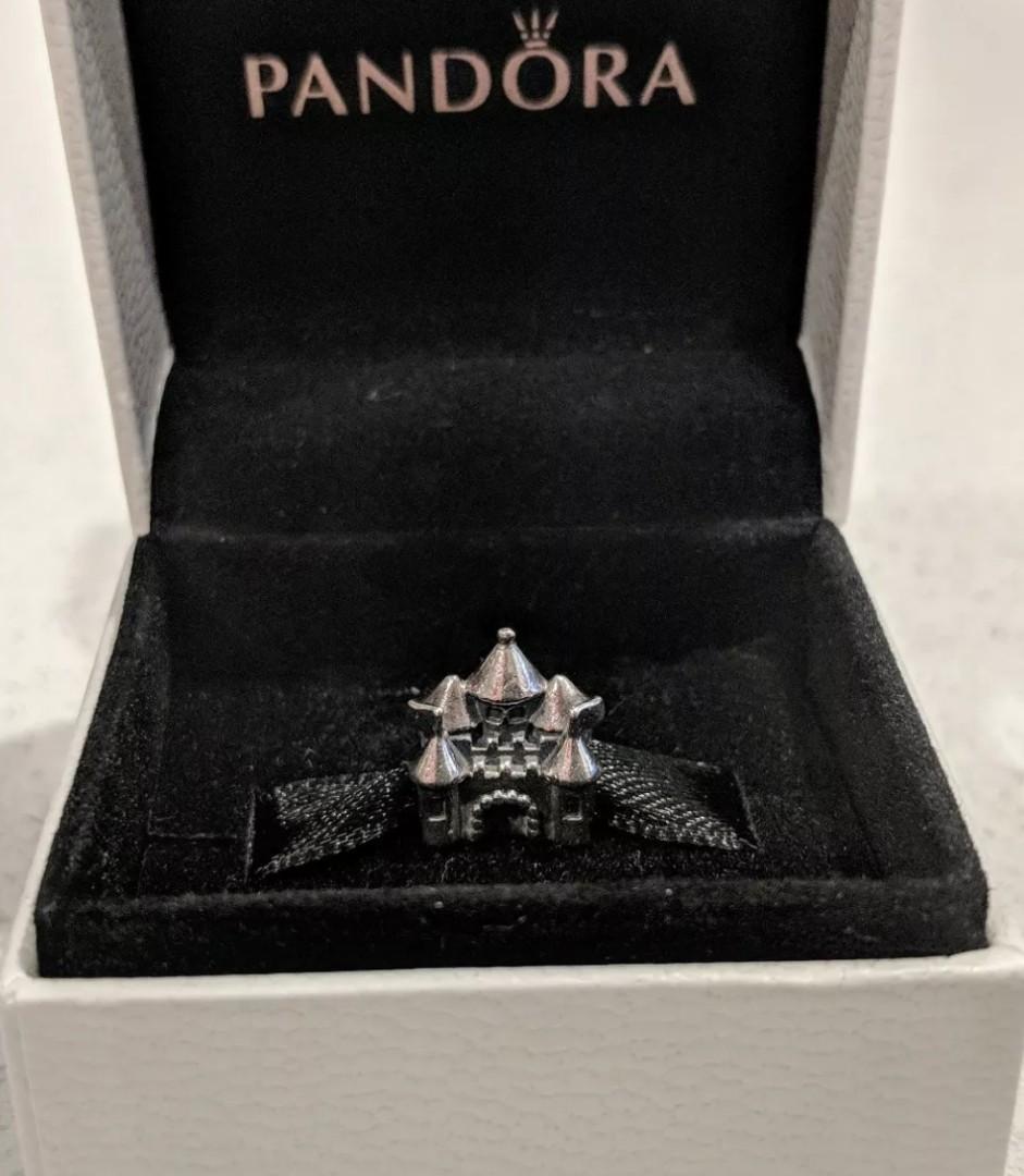Pandora Disney Castle charm 14k Gold, Women's Fashion, Jewelry ...