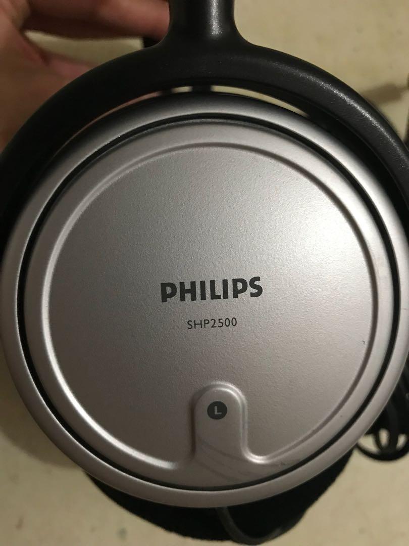 PHILIPS SHP2500 耳機, 音響器材, Soundbar、揚聲器、藍牙喇叭、耳擴 - Carousell