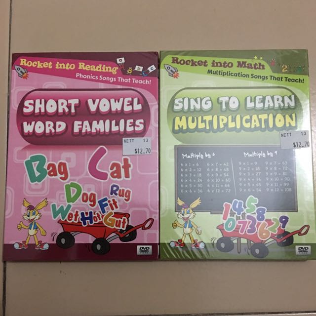 Phonics, Multiplication Songs that Teach, Hobbies & Toys, Music & Media ...