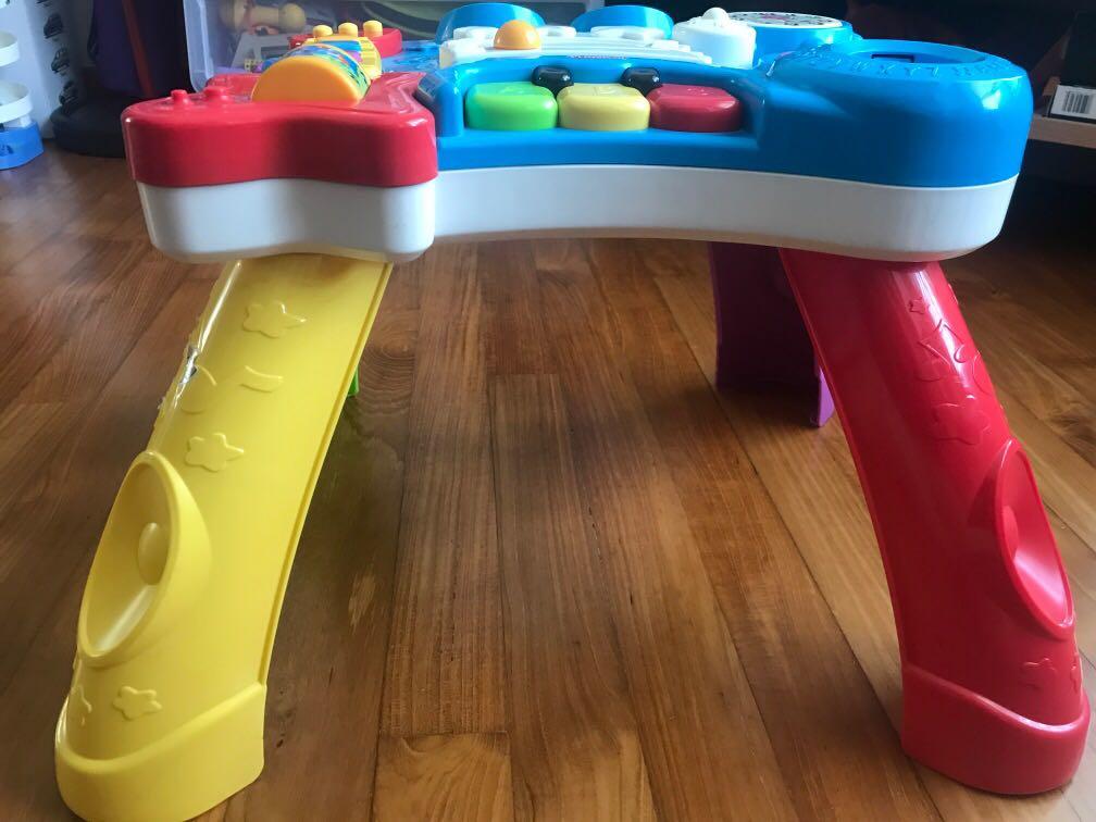Playskool rocktivity musical table (piano, drum, guitar), Babies & Kids ...