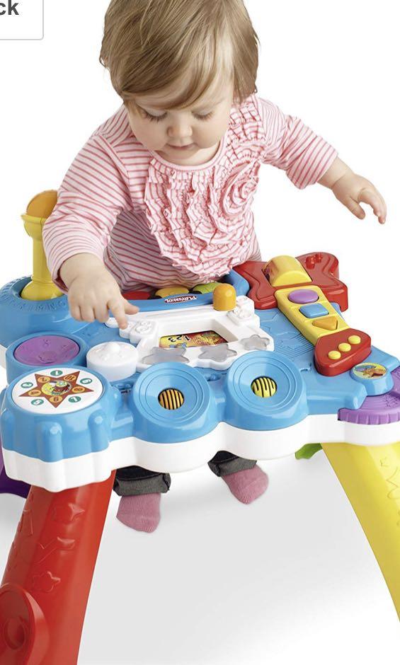 Playskool rocktivity musical table (piano, drum, guitar), Babies & Kids ...