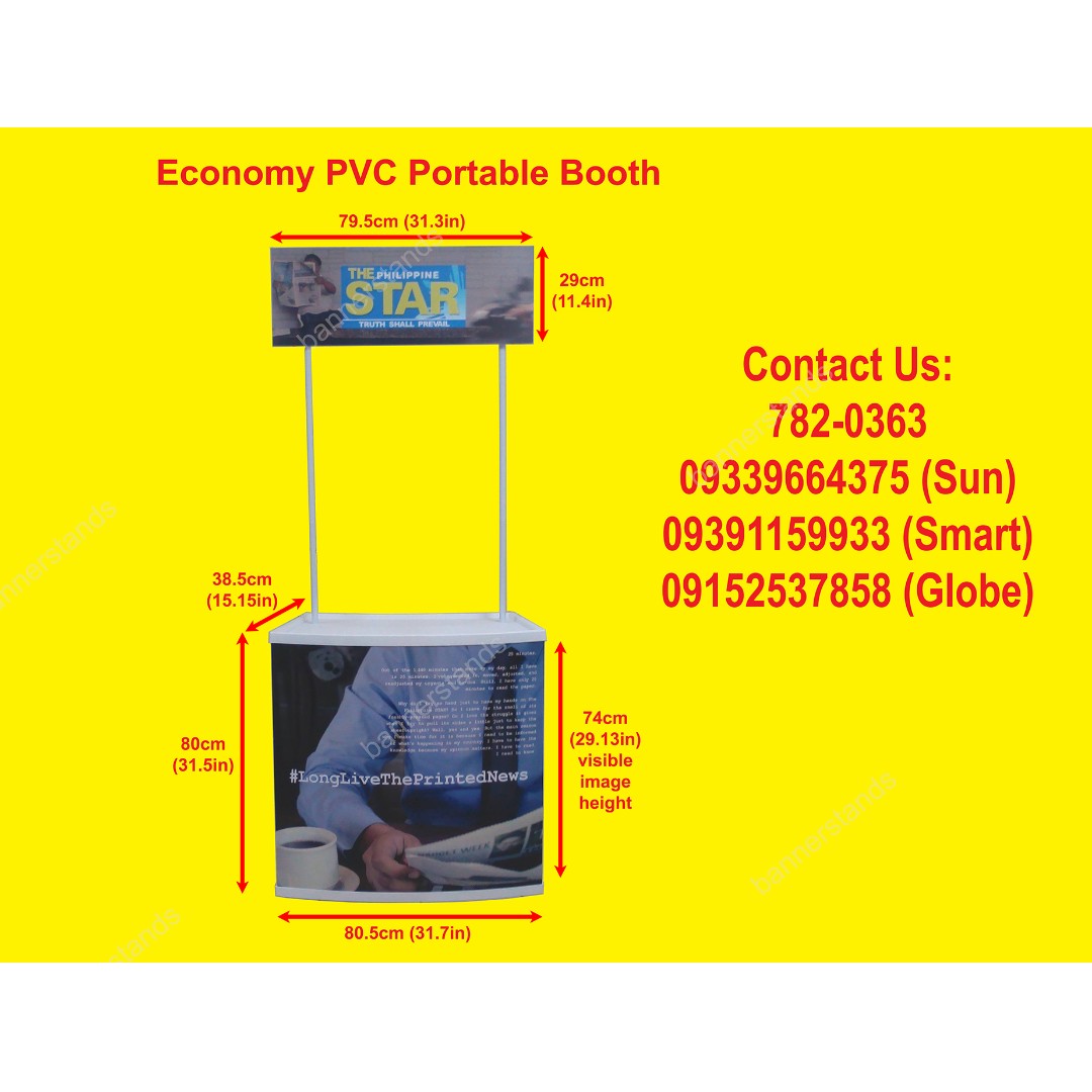 Portable Booth Economy PVC Collapsible Promo Sampling Promotion ...