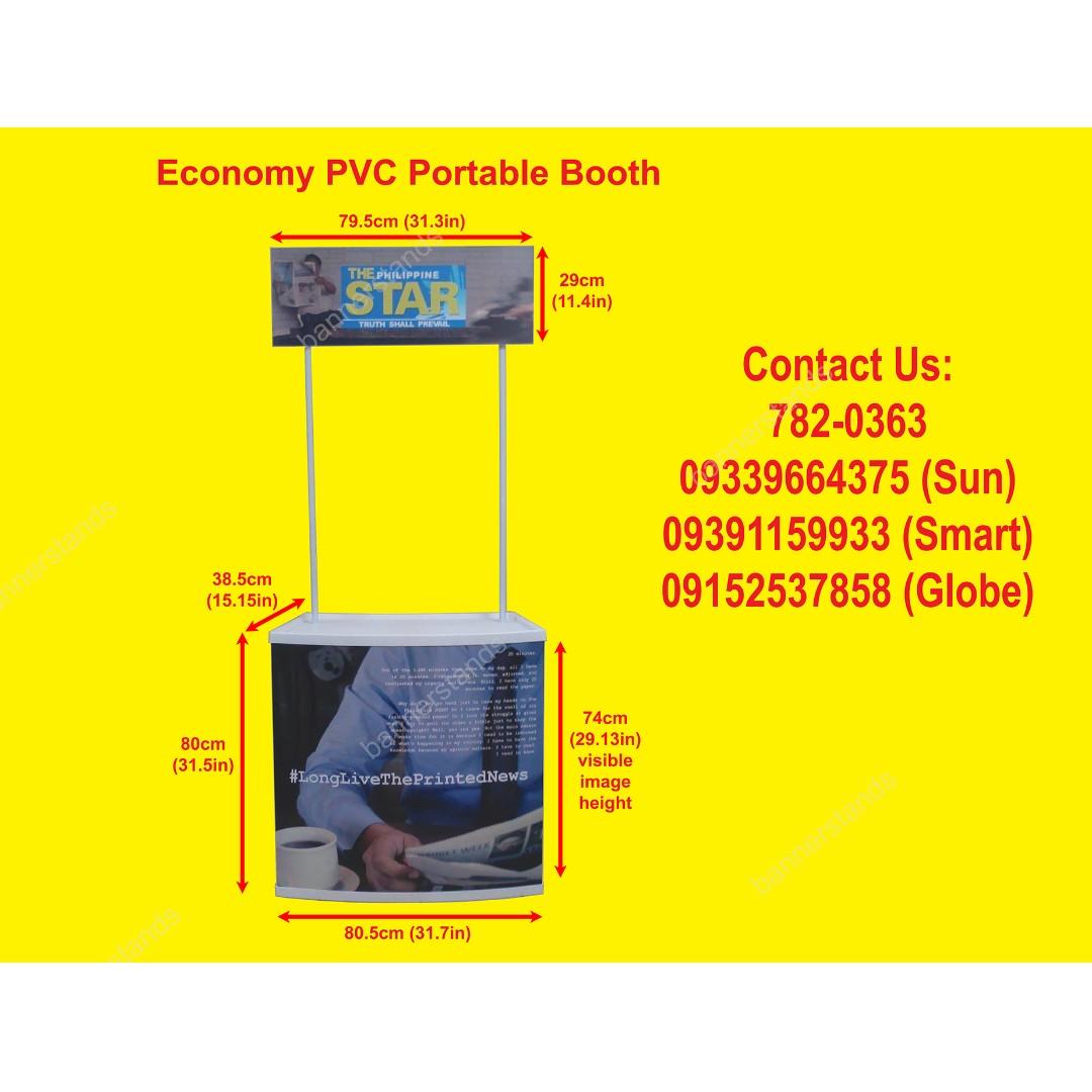 Portable Booth Economy PVC Collapsible Promo Sampling Promotion ...