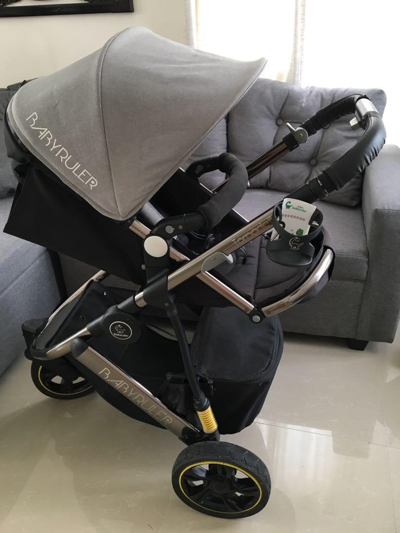 Pre-loved Babyruler stroller, Babies & Kids, Going Out, Strollers on ...