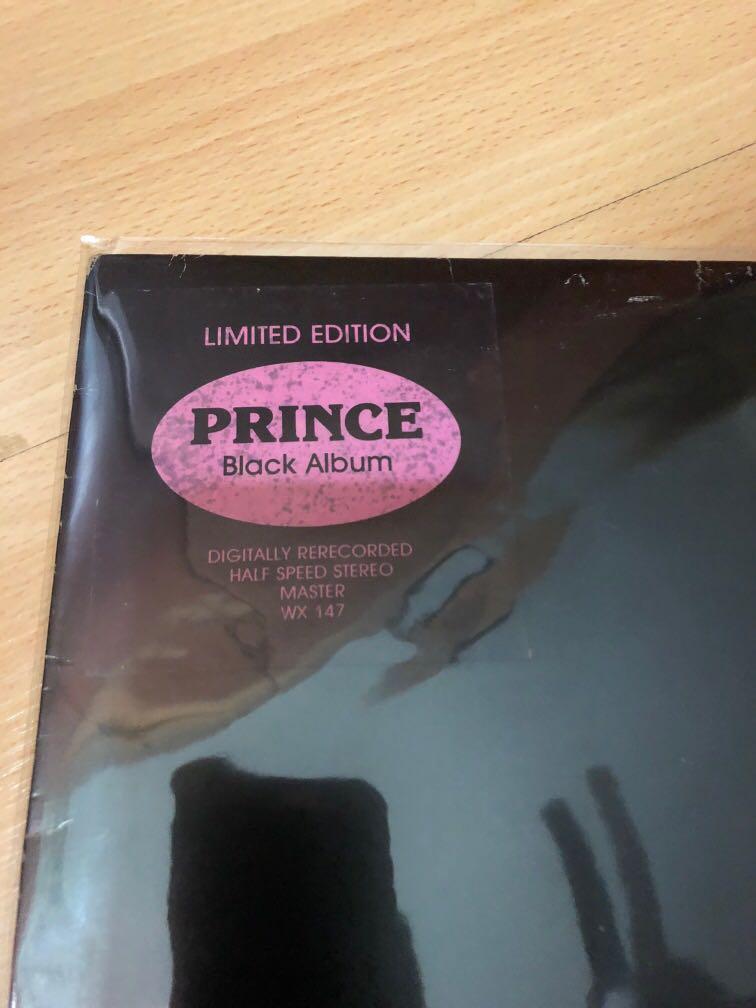 Prince - black album limited edition, Hobbies & Toys, Music & Media ...