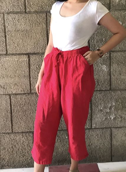 Red squarepants on Carousell