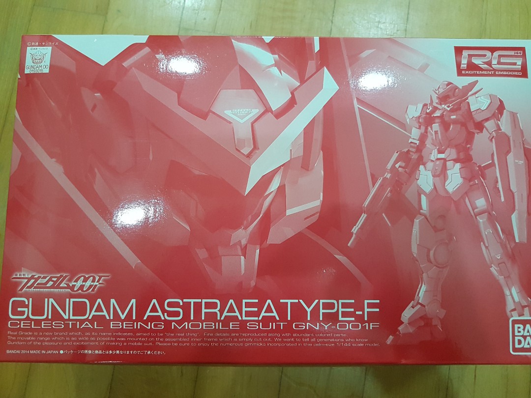 RG Gundam Astraea Type F, Hobbies & Toys, Toys & Games on Carousell
