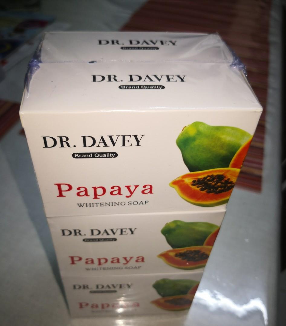 Sabun buku mandi Dr. Davey papaya soap, Beauty & Personal Care, Bath ...