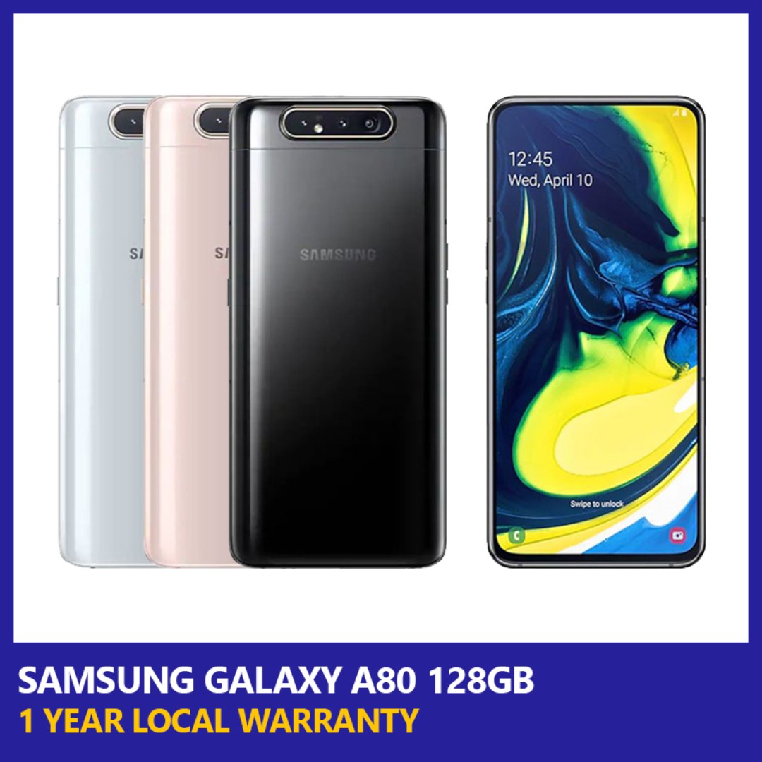 10 sets only! Samsung Galaxy A80 128GB (Local Set!), Mobile Phones & Gadgets, Mobile Phones ...